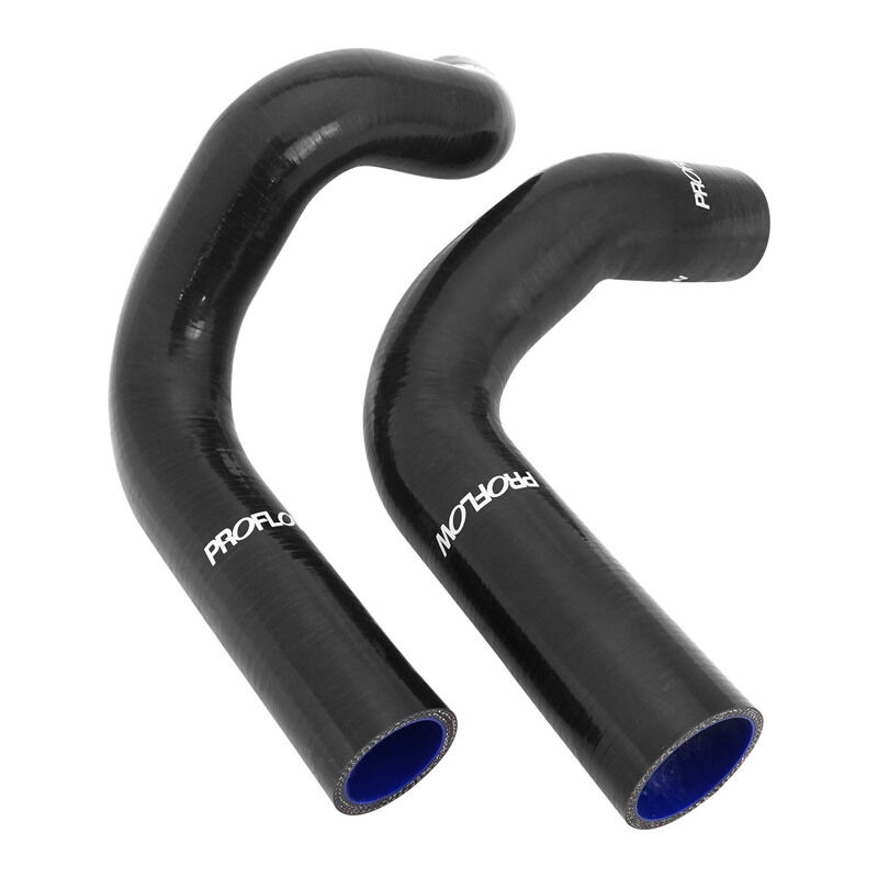 Proflow Radiator Hose Kit, Silicone, Black, 5mm wall, 4 ply, For Ford ...